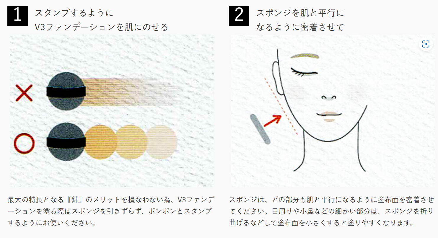 大人気V3ファンデーション3種類を徹底比較！ - ANNE COLUMN